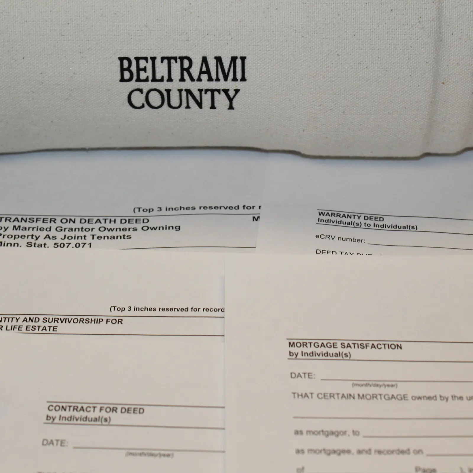 Land Records / Recorded Documents | Beltrami County